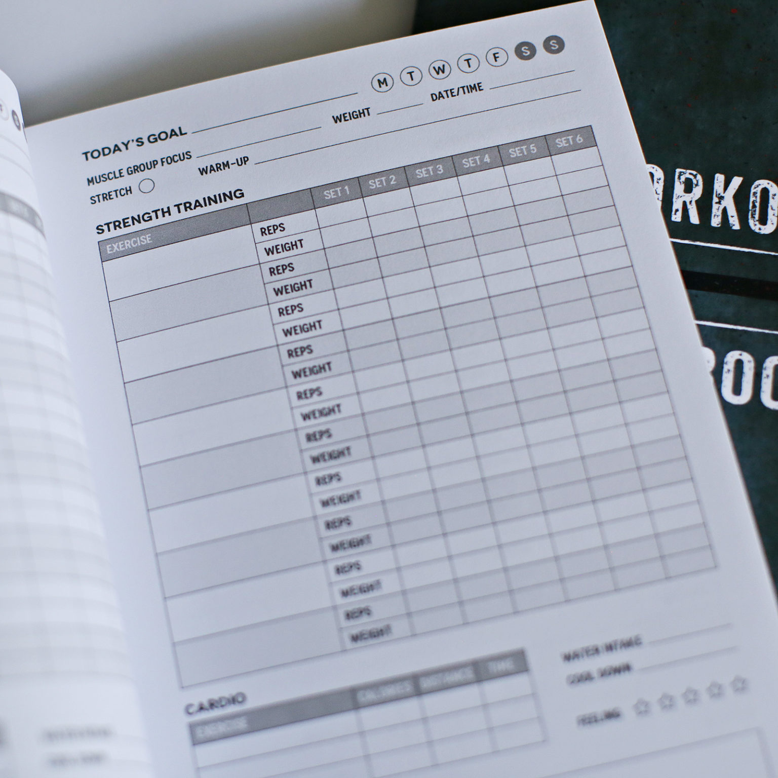 Printable Workout Logbook